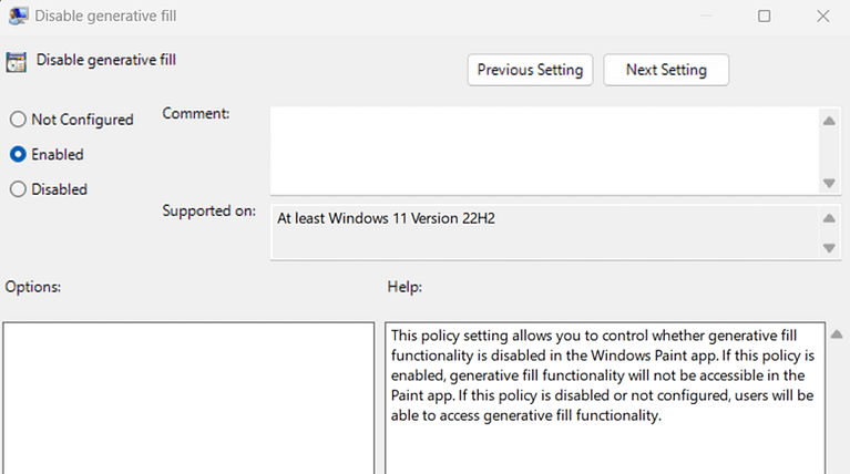 Enable or Disable Generative Fill in the Paint App in Windows 11 | NinjaOne