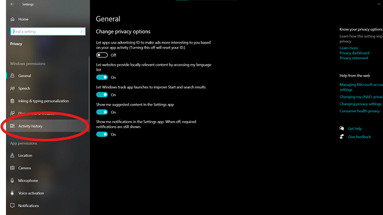 How to Clear Your Activity History from the Cloud in Windows | NinjaOne