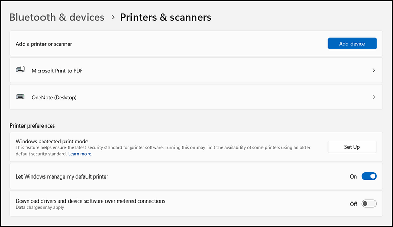 How to Turn On or Off Let Windows Manage Default Printer | NinjaOne
