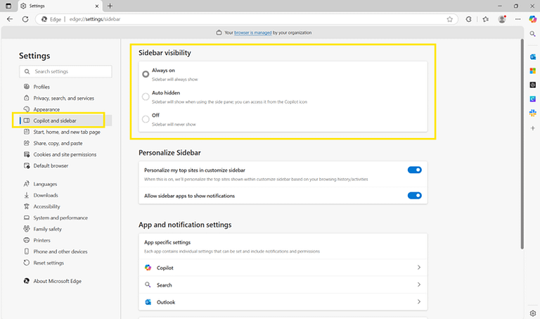 How to Add or Remove Sidebar in Microsoft Edge | NinjaOne
