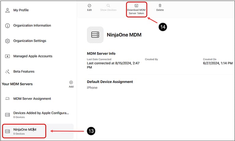 4.2 NinjaOne MDM Apple - NinjaOne