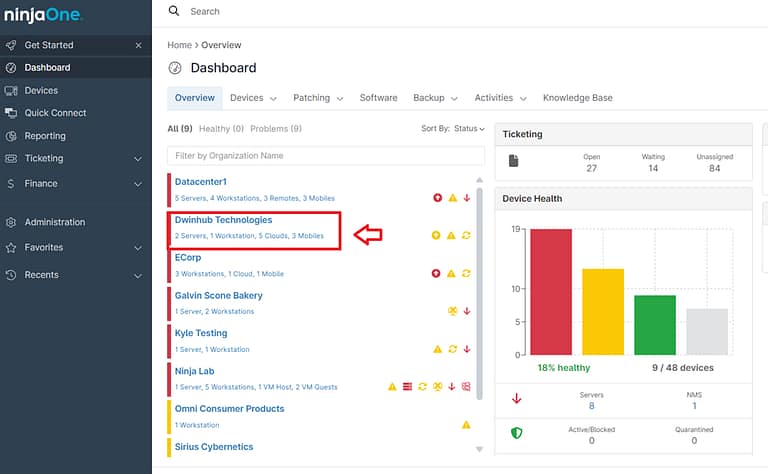 MDM Audit Log Viewing | NinjaOne
