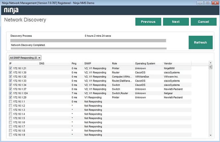 Network Monitoring & Management Software (NMS) - SNMP Bandwidth Monitoring
