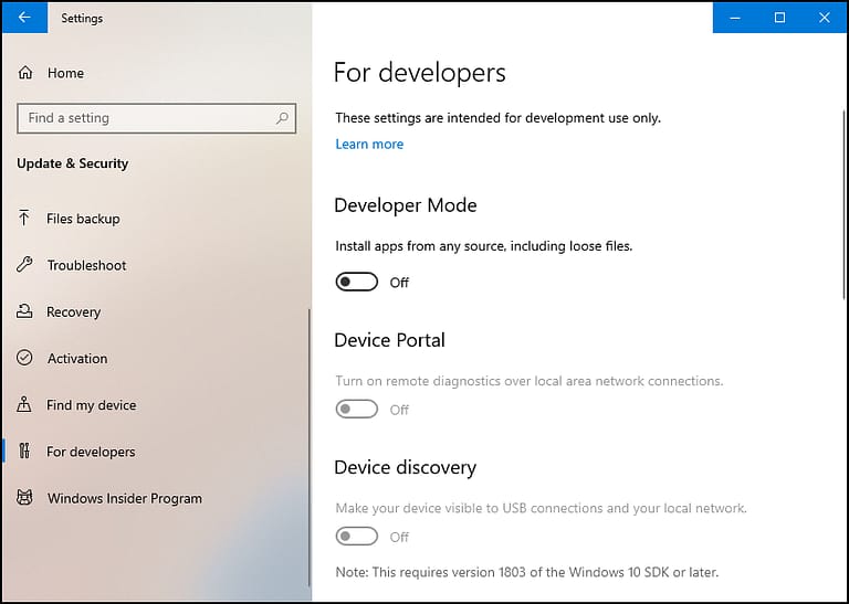 How to Disable Developer Mode | Windows | NinjaOne