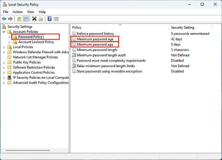 How To Configure Password Age for Local Accounts | Windows 10 & Windows ...