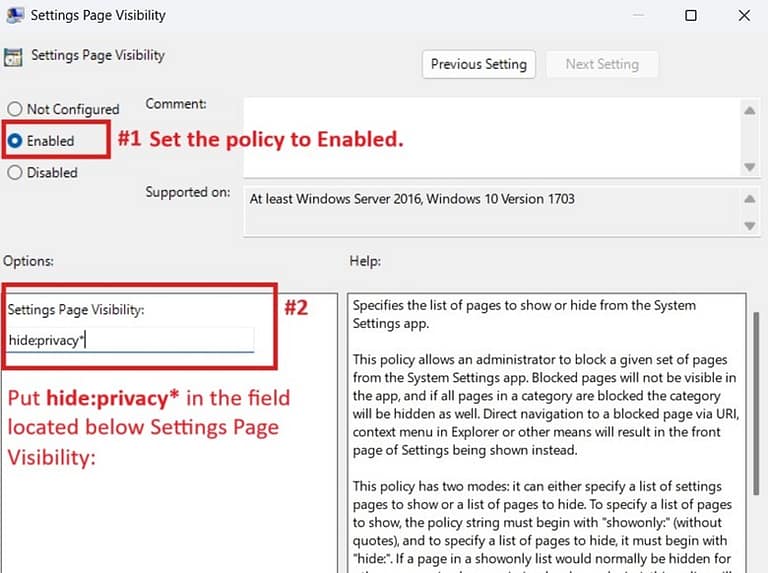 How to Configure Choose Privacy Settings for your Device at Sign-in in ...
