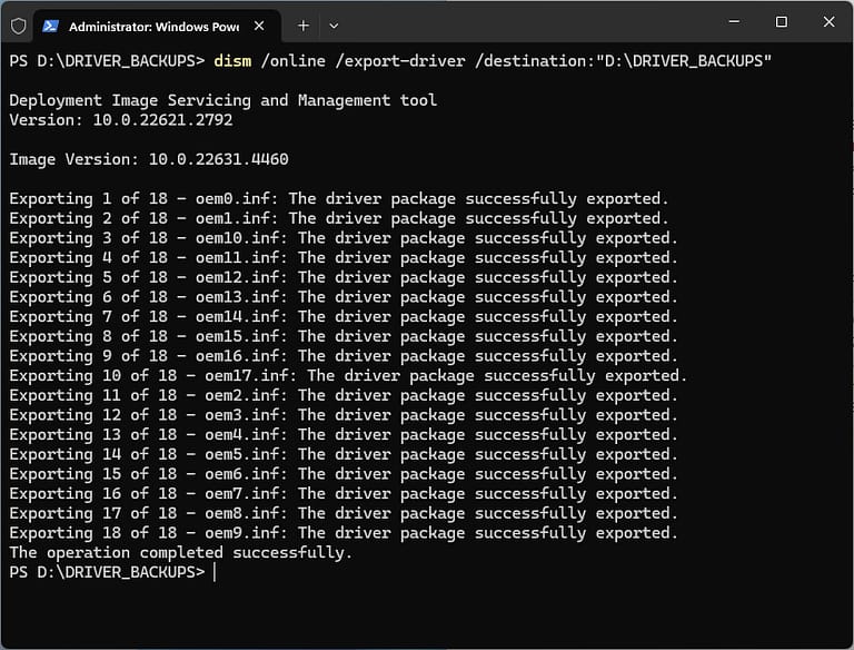 How to Backup and Restore Device Drivers | NinjaOne