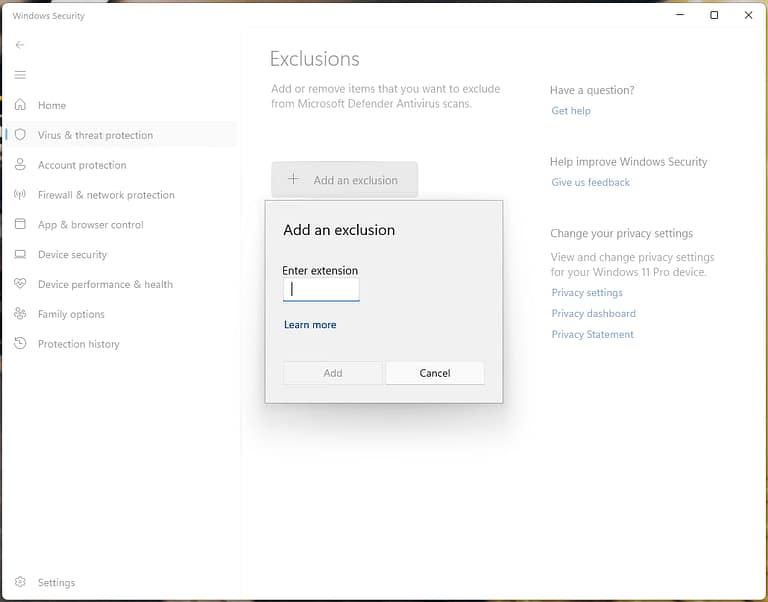 Remove Exclusions from Microsoft Defender Antivirus in Windows 10/11 ...