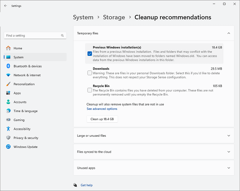 How to Automatically Free Up Space in Windows 10 | NinjaOne