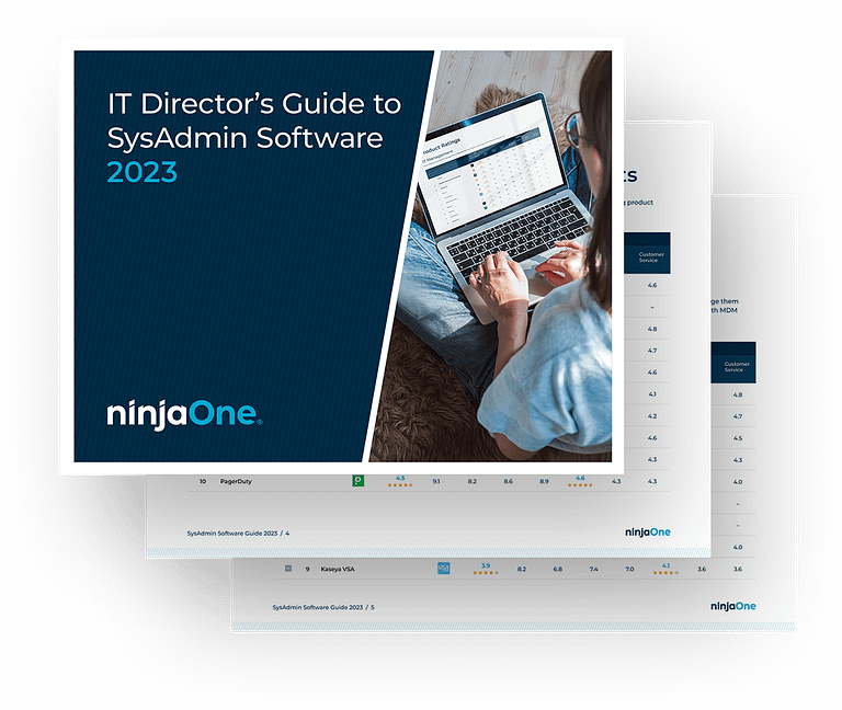 IT Director's Guide to SysAdmin Software for 2023 - NinjaOne