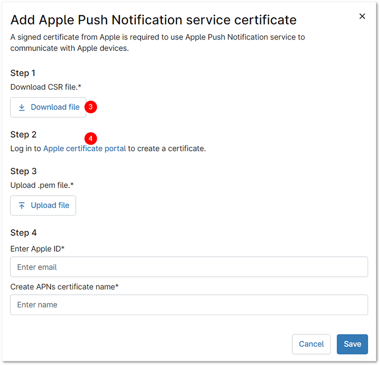 APNs Certificate for iOS MDM | NinjaOne
