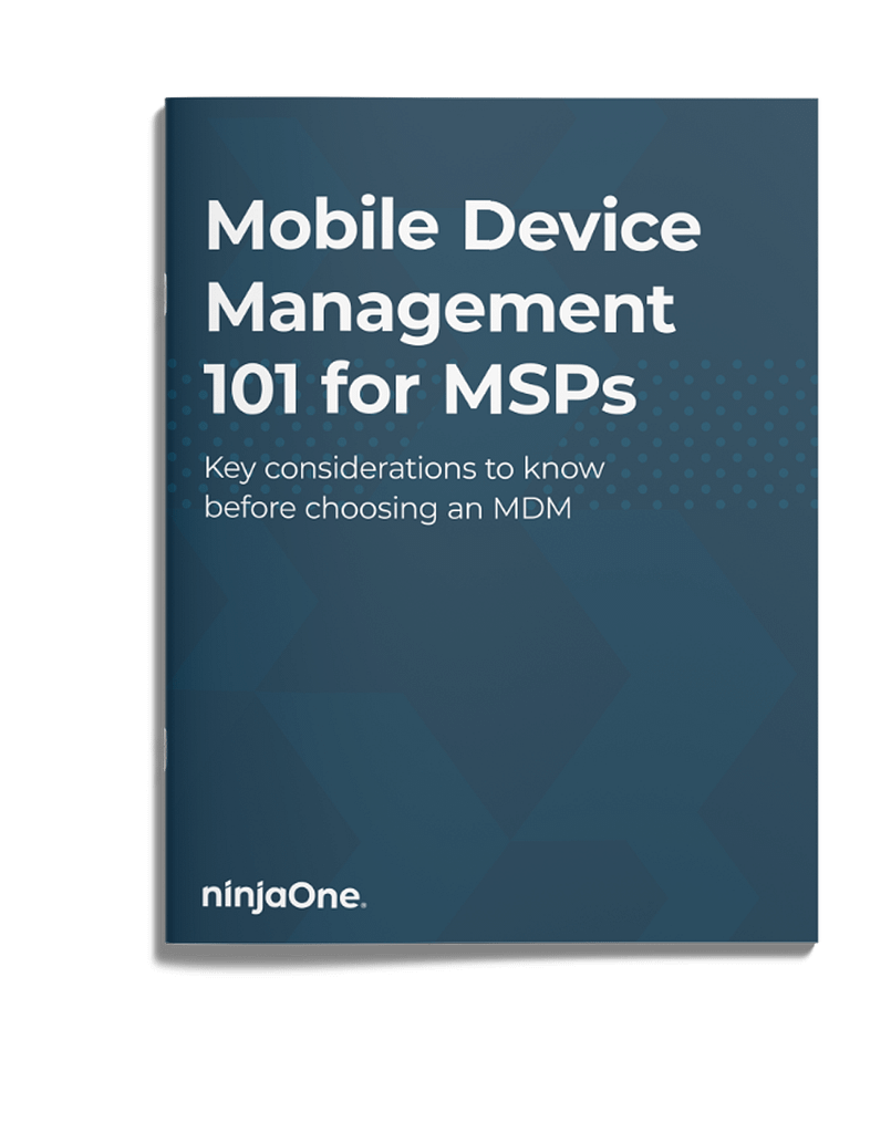 MDM 101 for MSPs | NinjaOne | Discover the Right Solutions