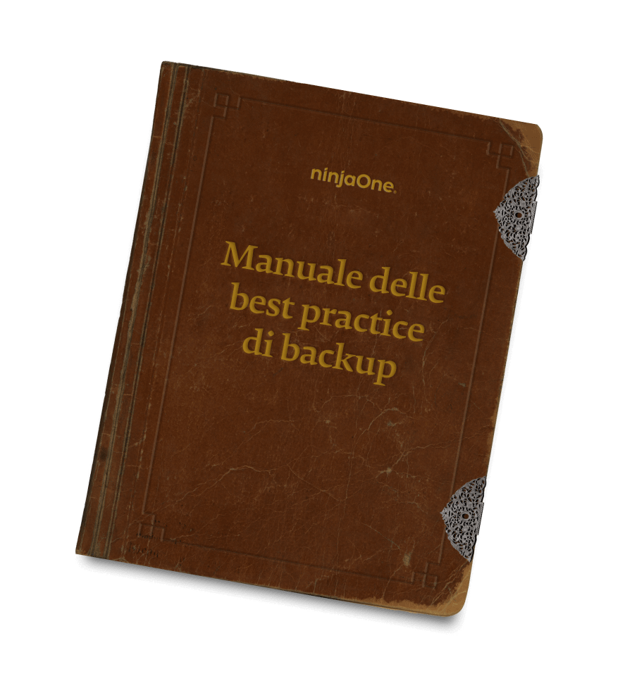Manuale delle best practice di backup - NinjaOne