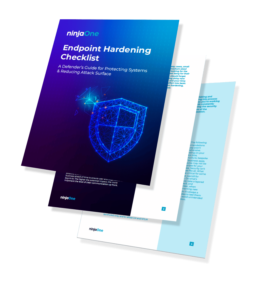 Checklist para protección de endpoints - NinjaOne