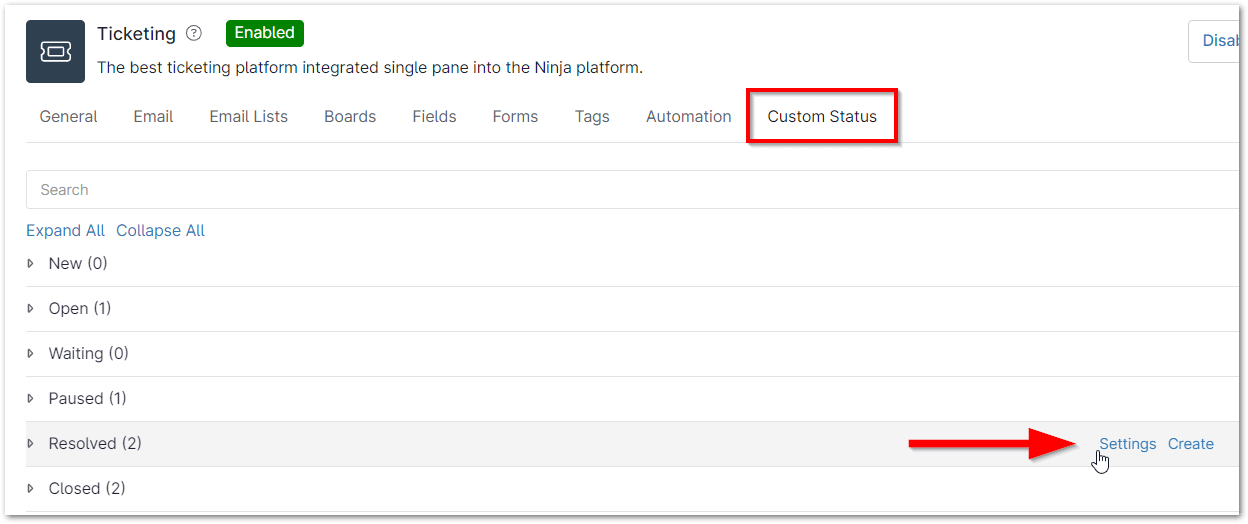 Ticket Automation - NinjaOne