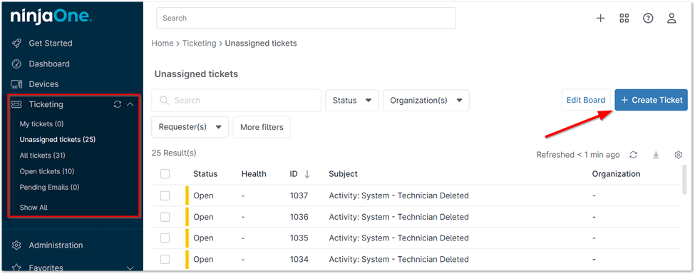 How to Create and Assign Tickets with NinjaOne - NinjaOne
