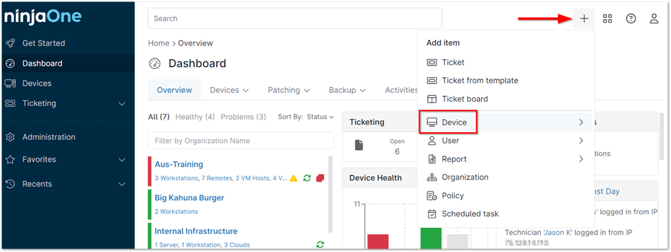 VMware Monitoring in NinjaOne - NinjaOne