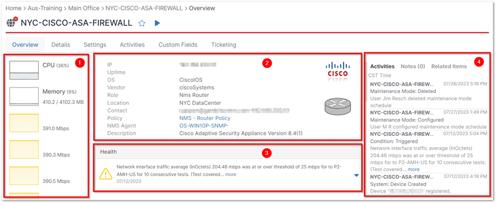 Monitor Router | NinjaOne
