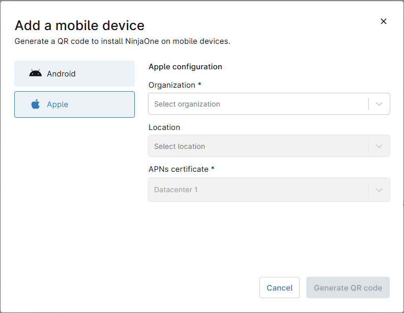 5.2 Enrolling Apple mobile devices - NinjaOne