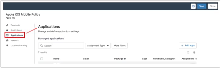 6.2 iOS policies - NinjaOne
