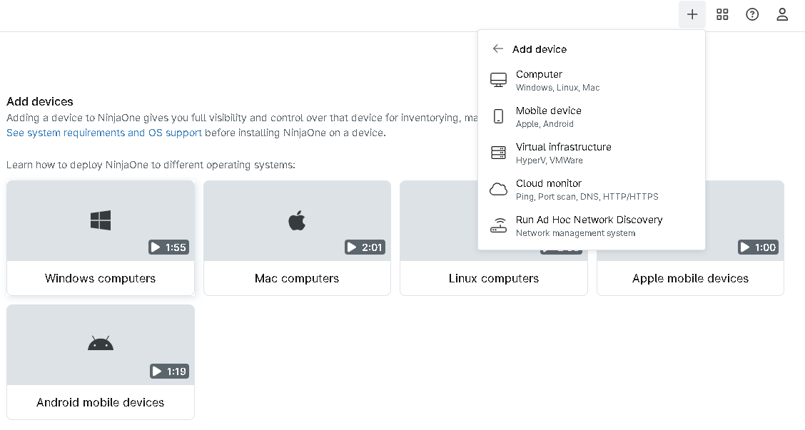MDM Device Enrollment | NinjaOne