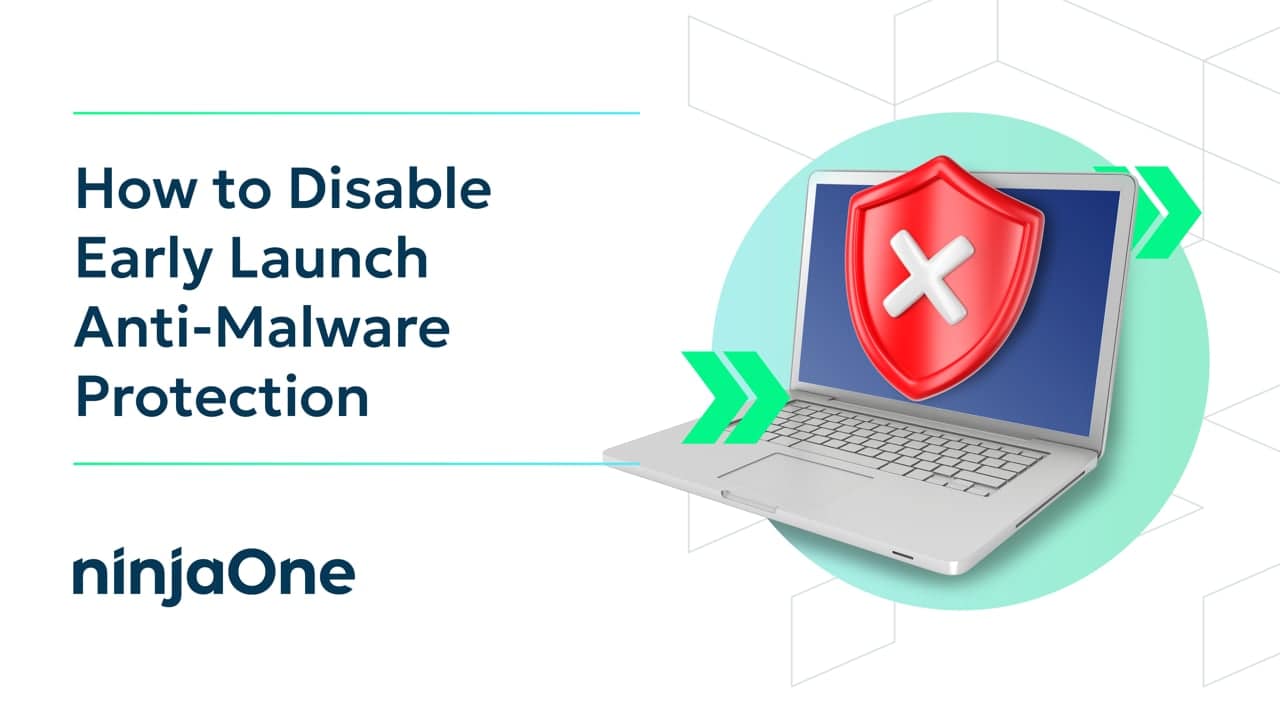 How to Disable Early Launch Anti-Malware Protection | IT Video Hub ...
