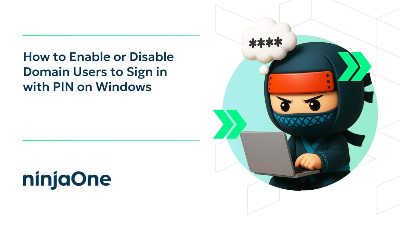 How to Enable and Disable PIN Sign-In on Windows 10 | IT Video Hub ...