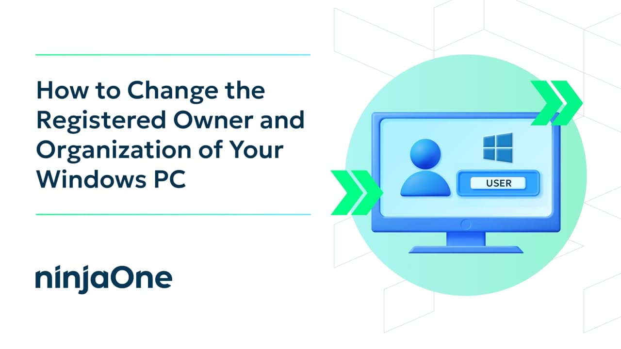 How to Change the Registered Owner and Organization of Your Windows PC ...