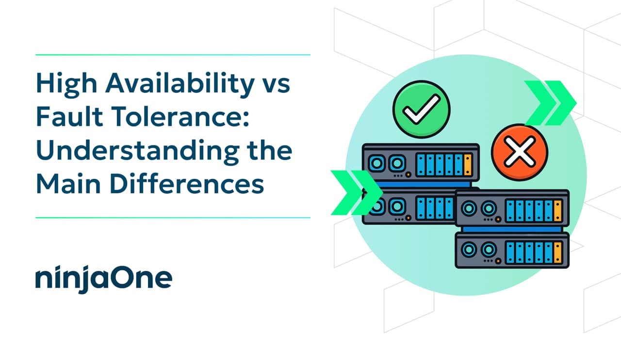High Availability vs Fault Tolerance: Understanding the Main ...