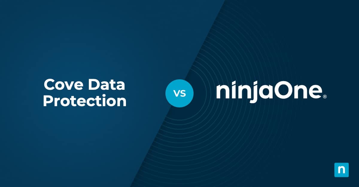 NinjaOne vs Cove Alternative | Cove Data Protection Review | NinjaOne