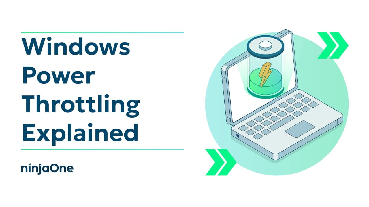 How to Enable or Disable Power Throttling in Windows | IT Video Hub | NinjaOne