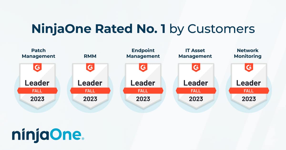 NinjaOne RMM encabeza el Fall 2023 Report de G2