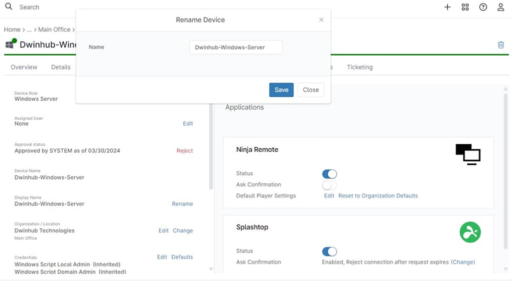 How to Change Your Device Name | NinjaOne