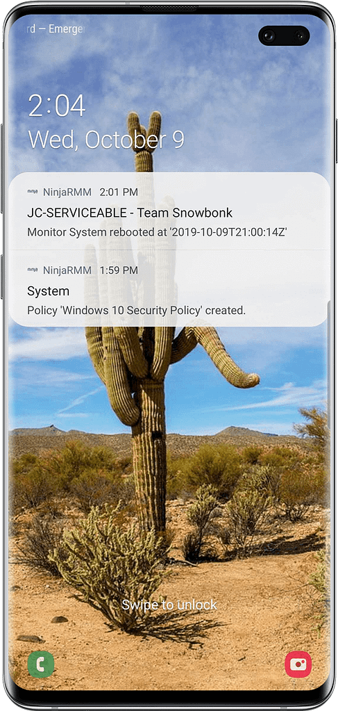 Remote Monitoring and Management From Your Mobile - NinjaOne