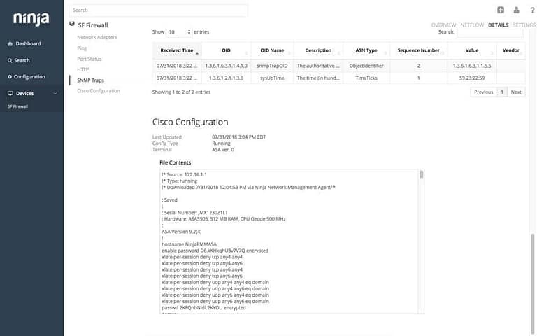 Network Monitoring & Management Software (NMS) - SNMP Bandwidth Monitoring