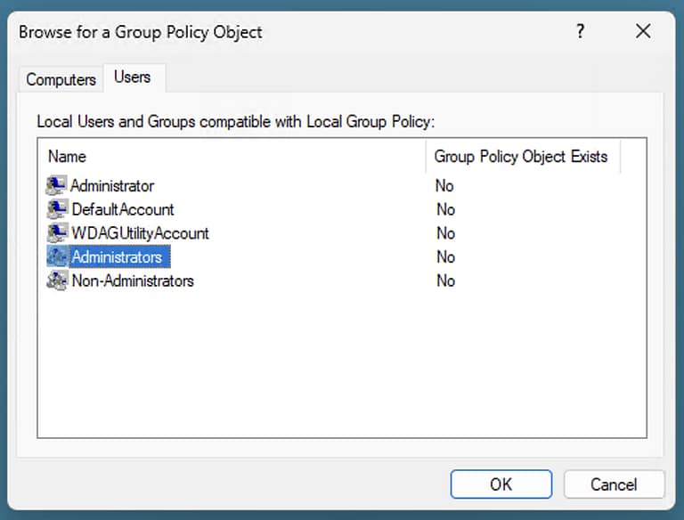 Apply Local Group Policy to Administrators | NinjaOne