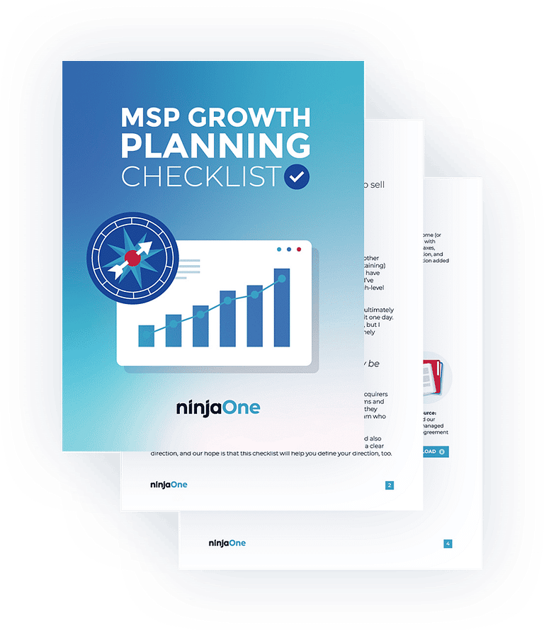 MSP Growth Planning Checklist Tech Reseller - NinjaOne