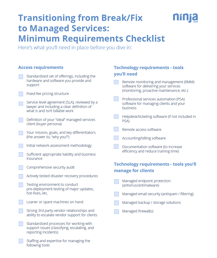 Break/Fix vs Managed Services: What's the Difference & Which is Best?