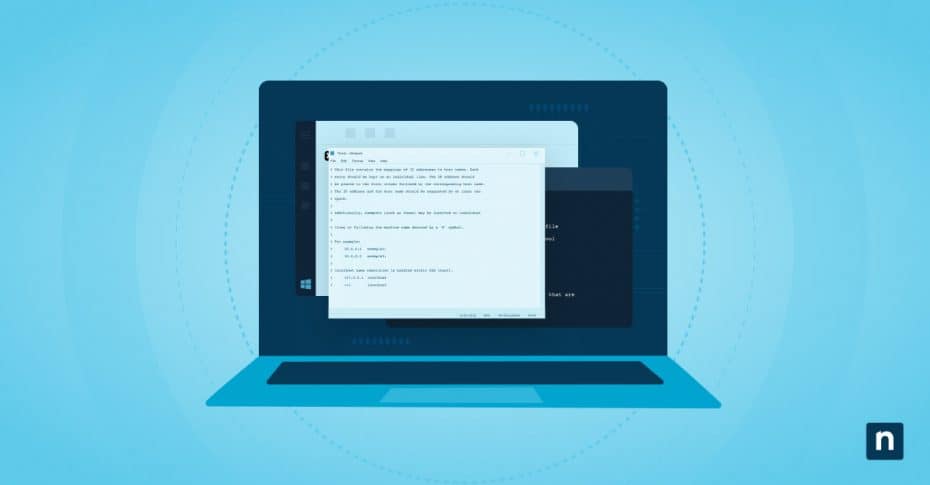 How to Edit Hosts File in Windows, MacOS, & Linux | NinjaOne