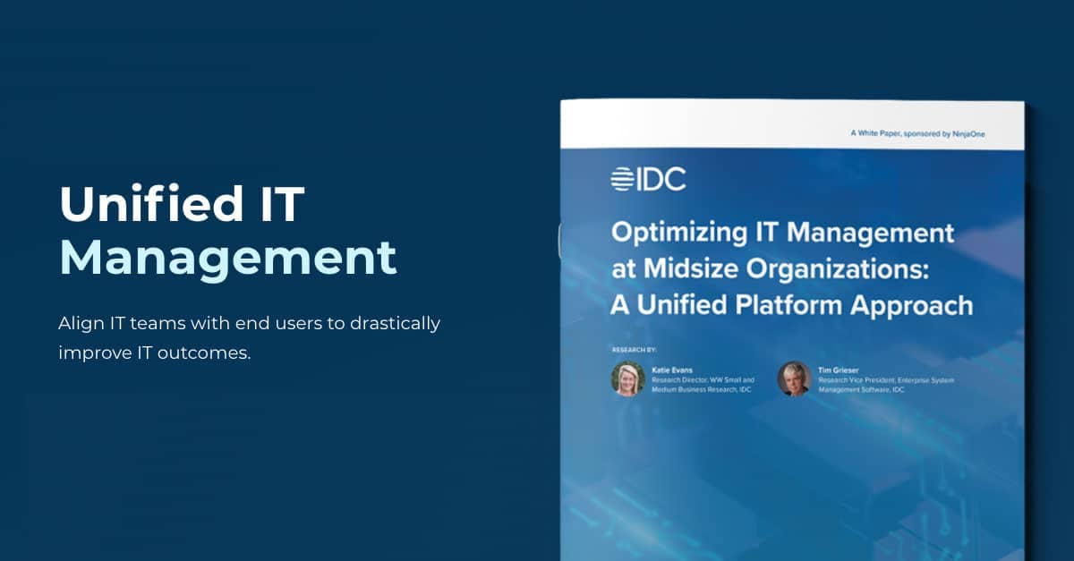 Unified IT Management | NinjaOne