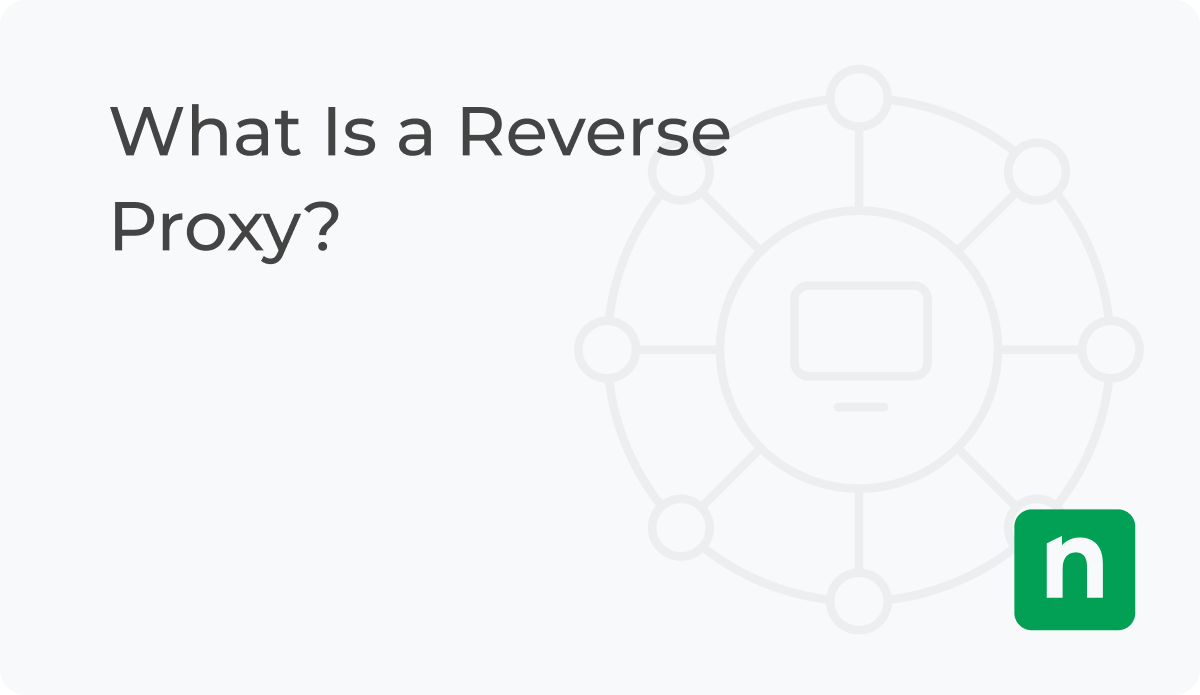What Is a Reverse Proxy? | Definition & Overview | NinjaOne