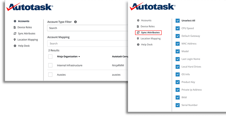 NinjaOne and Autotask Integration - Seamless Two-Way Integration