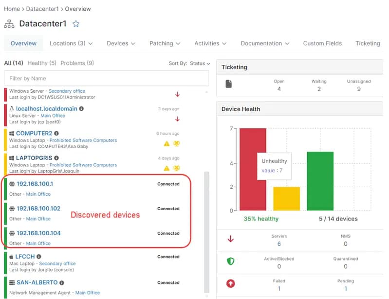 Network Inventory Scanning | NinjaOne