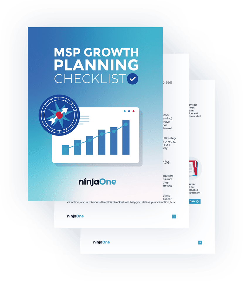 MSP Growth Planning Checklist Tech Reseller - NinjaOne