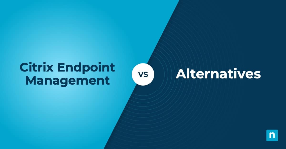 Migliori alternative a Citrix Endpoint Management - NinjaOne